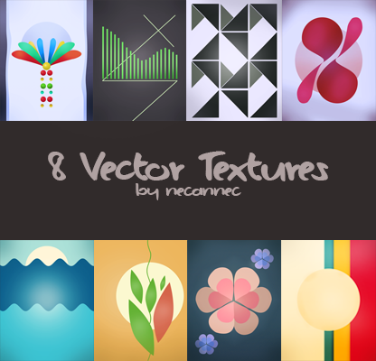 8 Vector Textures by necannec on DeviantArt