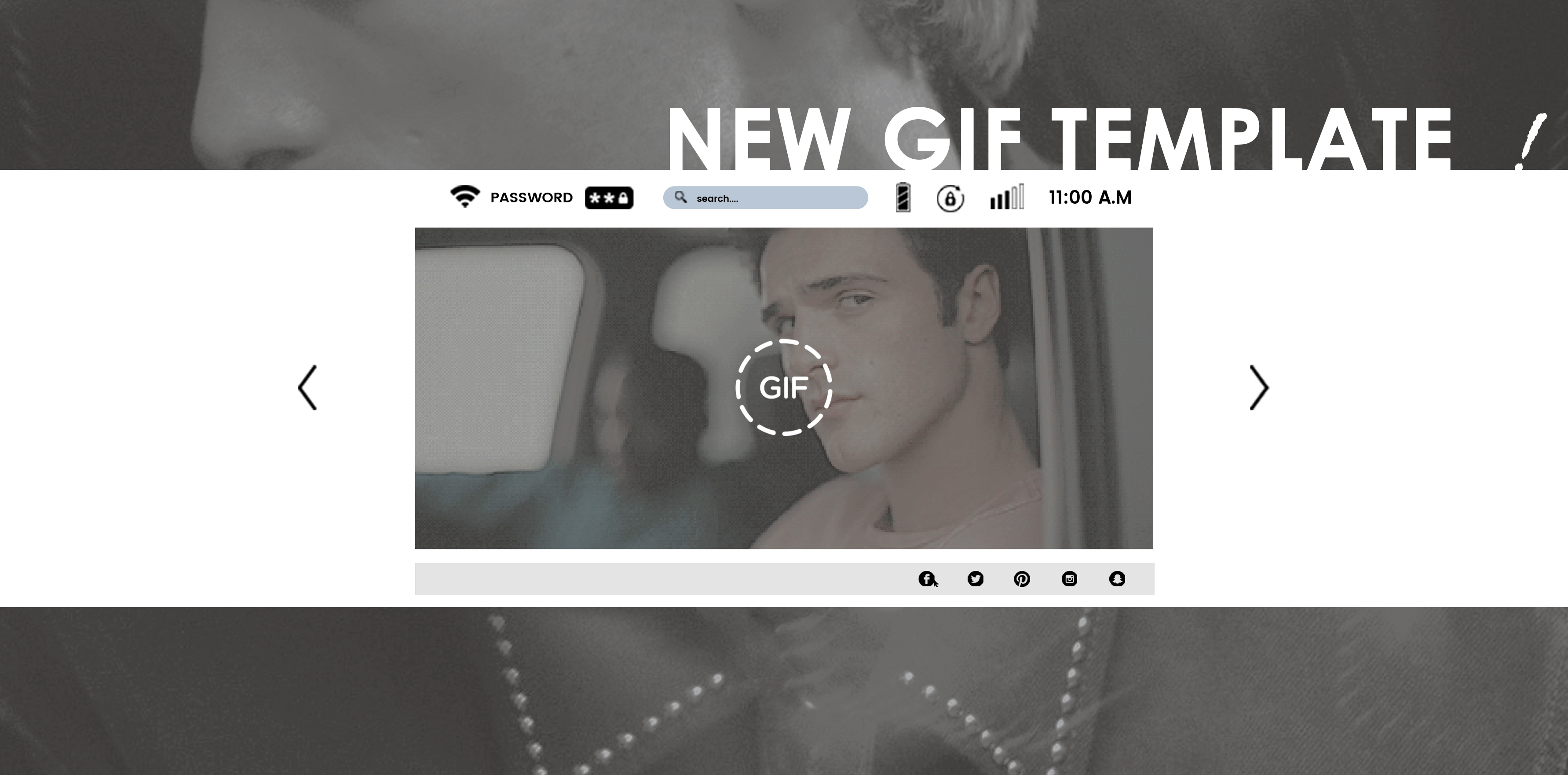 New GIF template #2 by isthestarman on DeviantArt