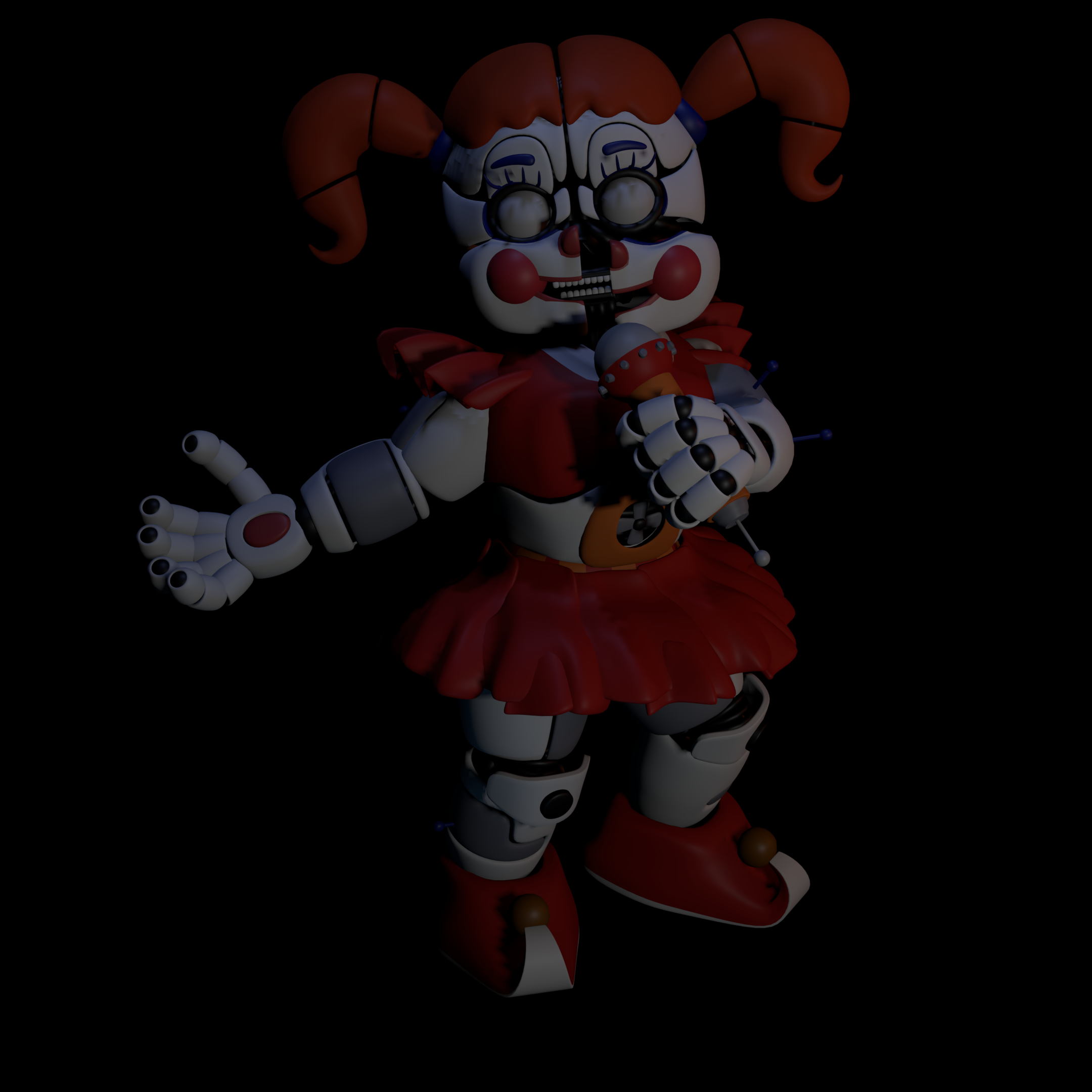Circus baby model by CircusBabys on DeviantArt