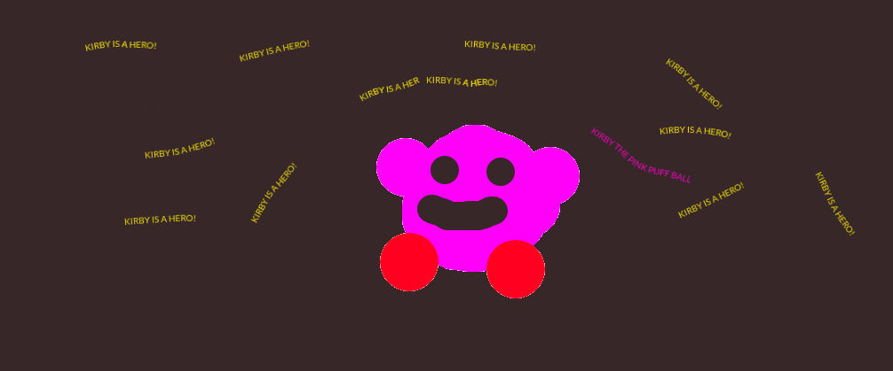 KIRBY THE PINK PUFFBALL! by tututututu886 on DeviantArt
