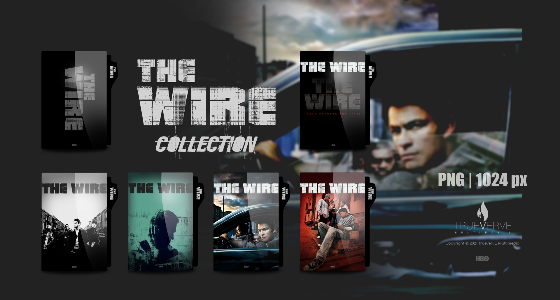 The Wire Folder Icon Collection by TruevervE on DeviantArt
