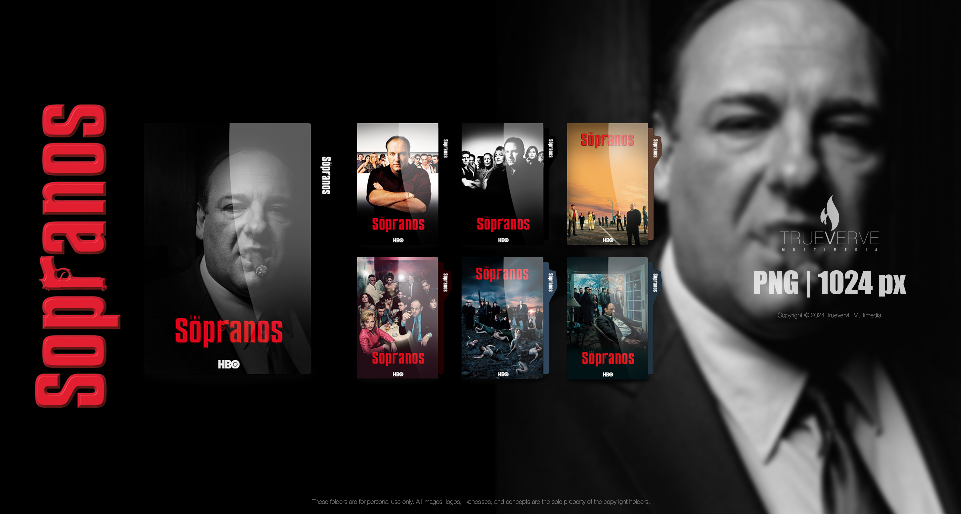 The Sopranos Folder Icon Collection by TruevervE on DeviantArt