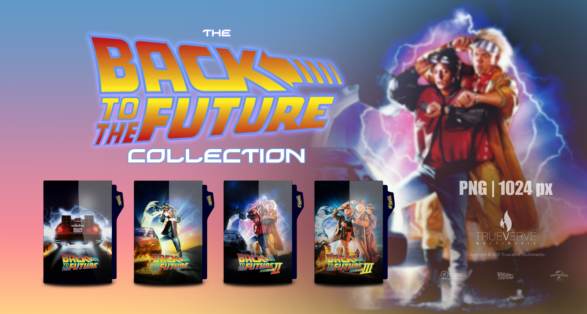 The Back To The Future Folder Icon Collection by TruevervE on DeviantArt