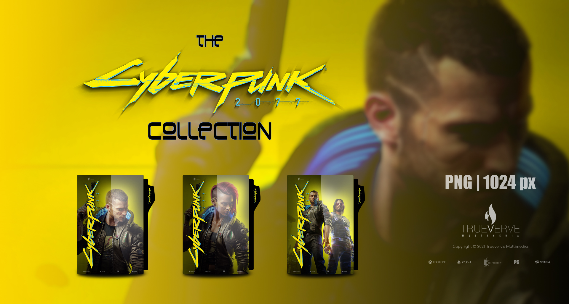 The Cyberpunk 2077 Icon Collection by TruevervE on DeviantArt