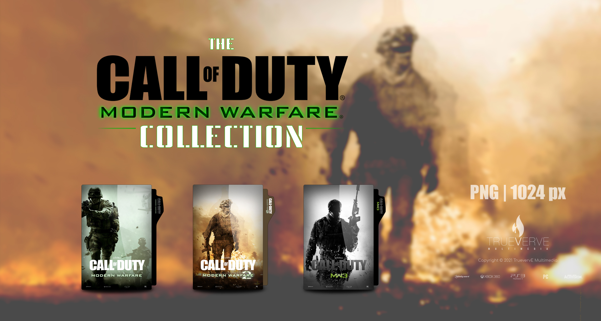 Call Of Duty | Modern Warfare Folder Icons by TruevervE on DeviantArt