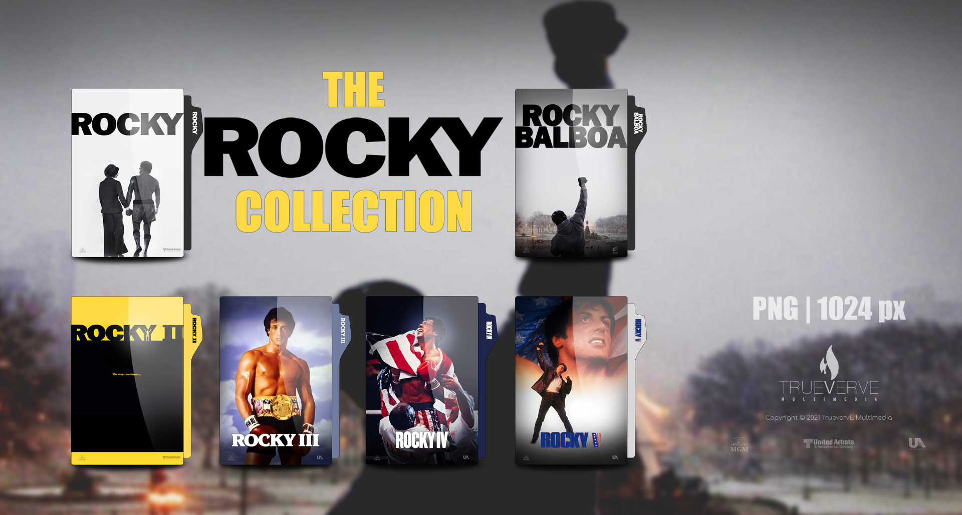 Rocky Folder Icon Collection by TruevervE on DeviantArt