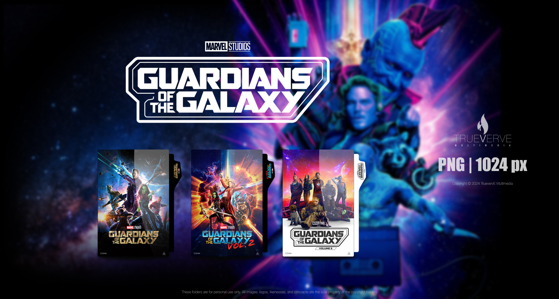Guardians Of The Galaxy Folder Icon Collection by TruevervE on DeviantArt