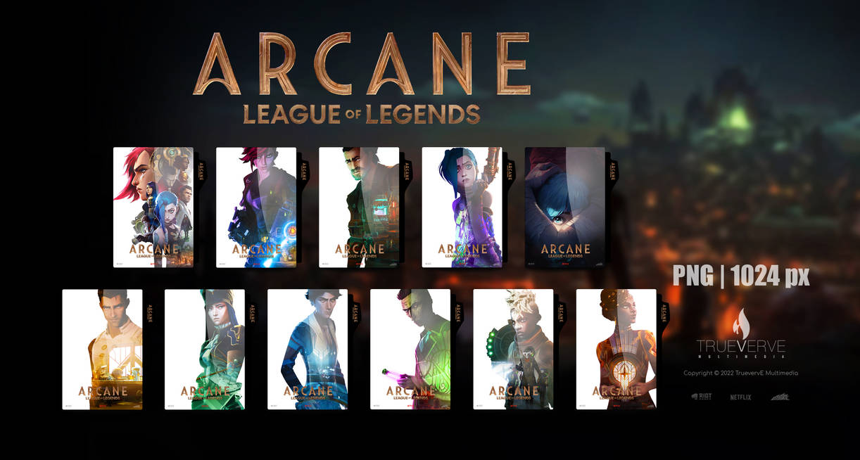 Arcane Folder Icon Collection by TruevervE on DeviantArt