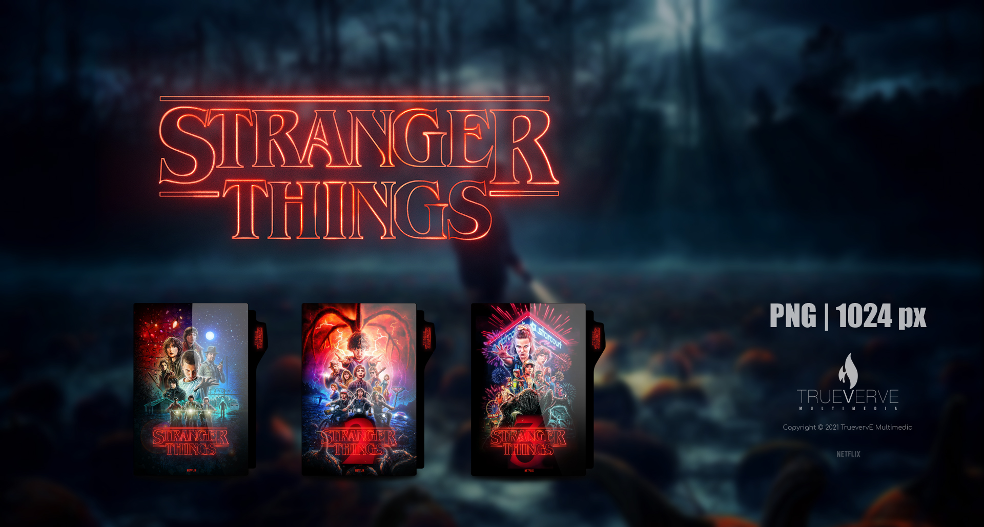 Stranger Things Folder Icon Collection by TruevervE on DeviantArt