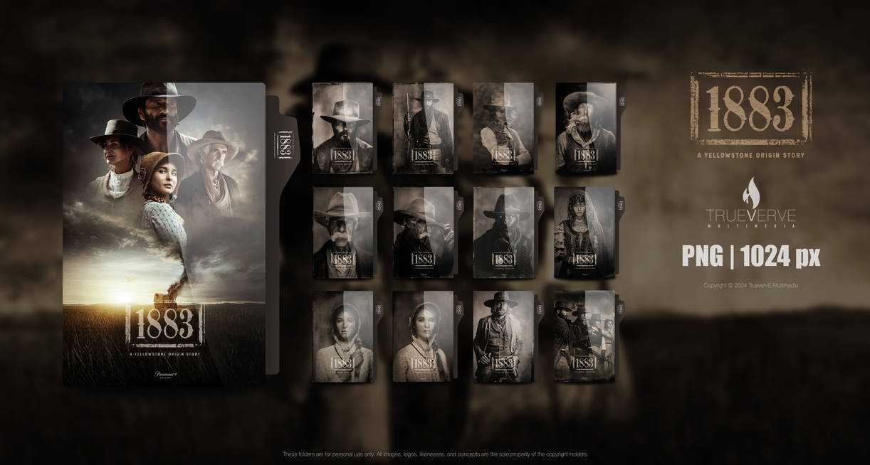 The 1883 Folder Icon Collection by TruevervE on DeviantArt