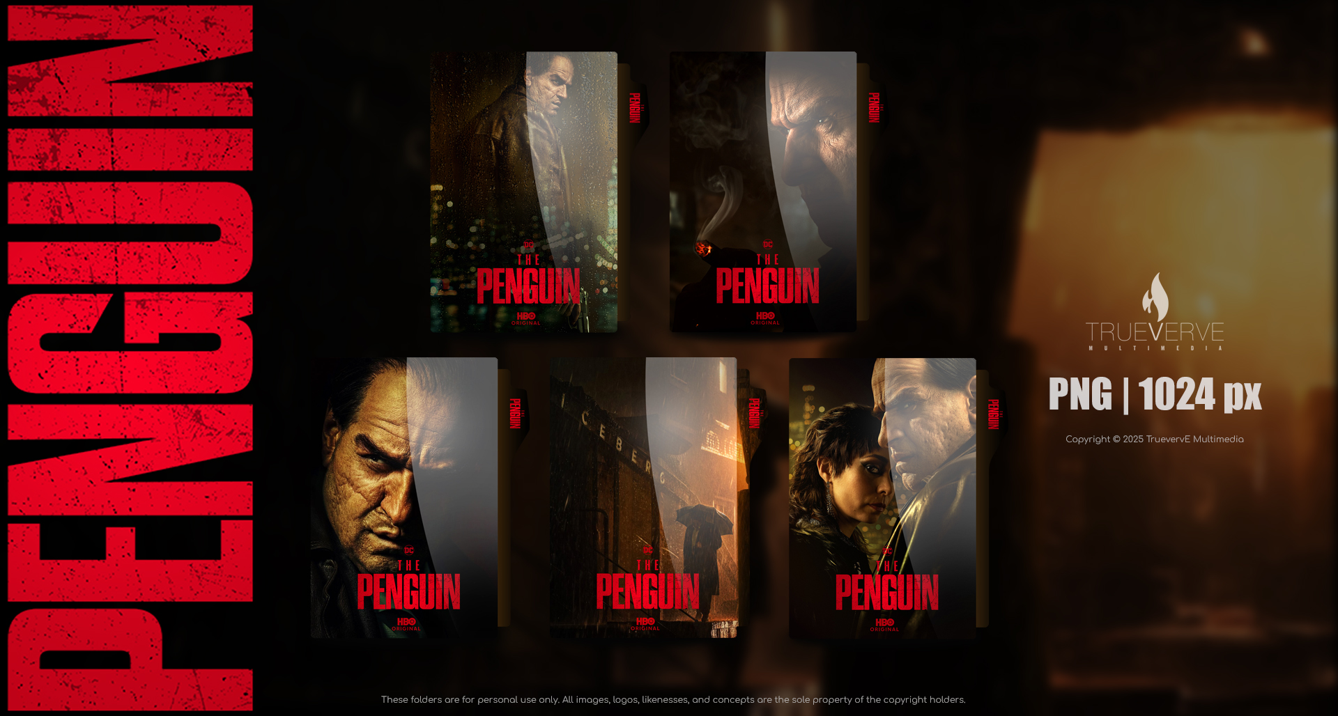 The Penguin Folder Icon Collection by TruevervE on DeviantArt