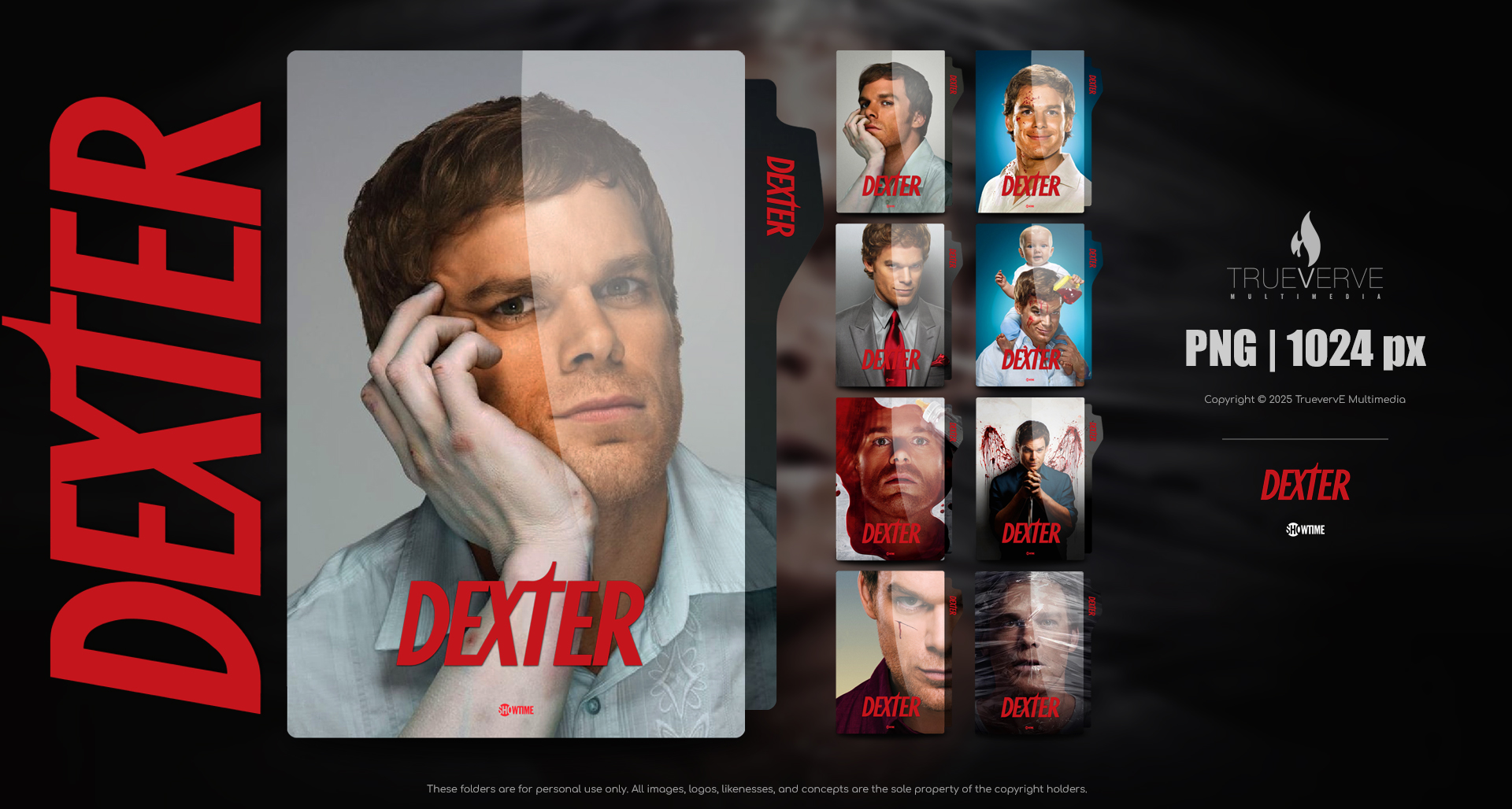 Dexter Folder Icon Collection by TruevervE on DeviantArt