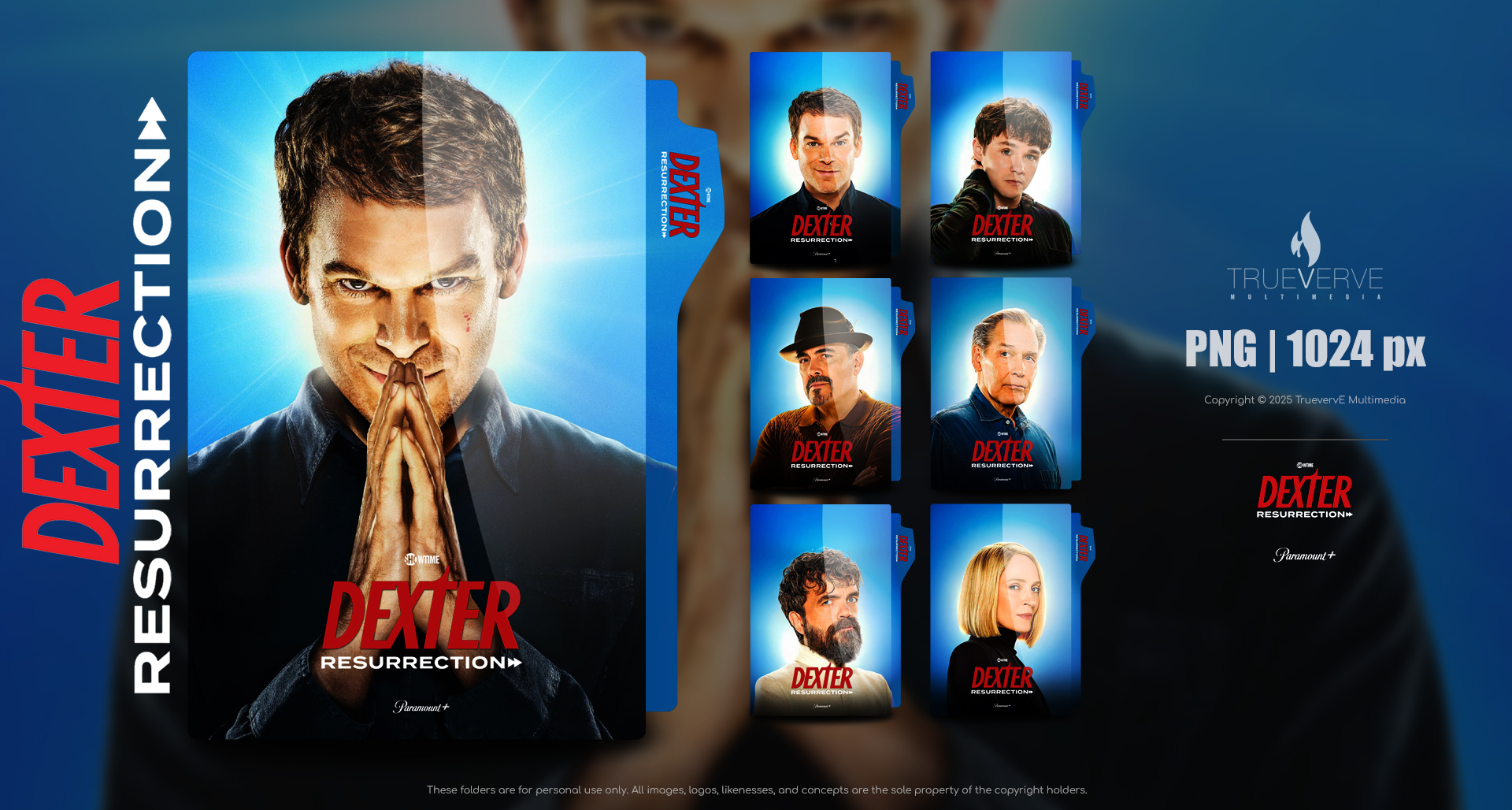 Dexter Resurrection Folder Icon Collection by TruevervE on DeviantArt