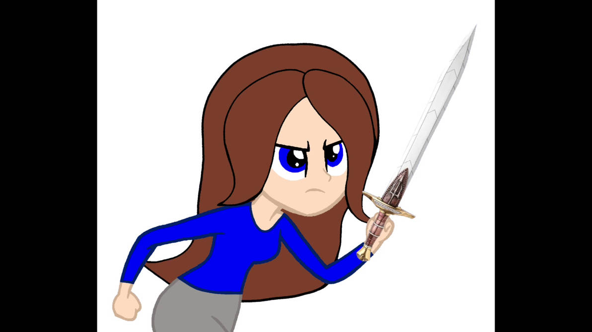 Polynesia Jackson And Her Sword Pen by DevinReform on DeviantArt