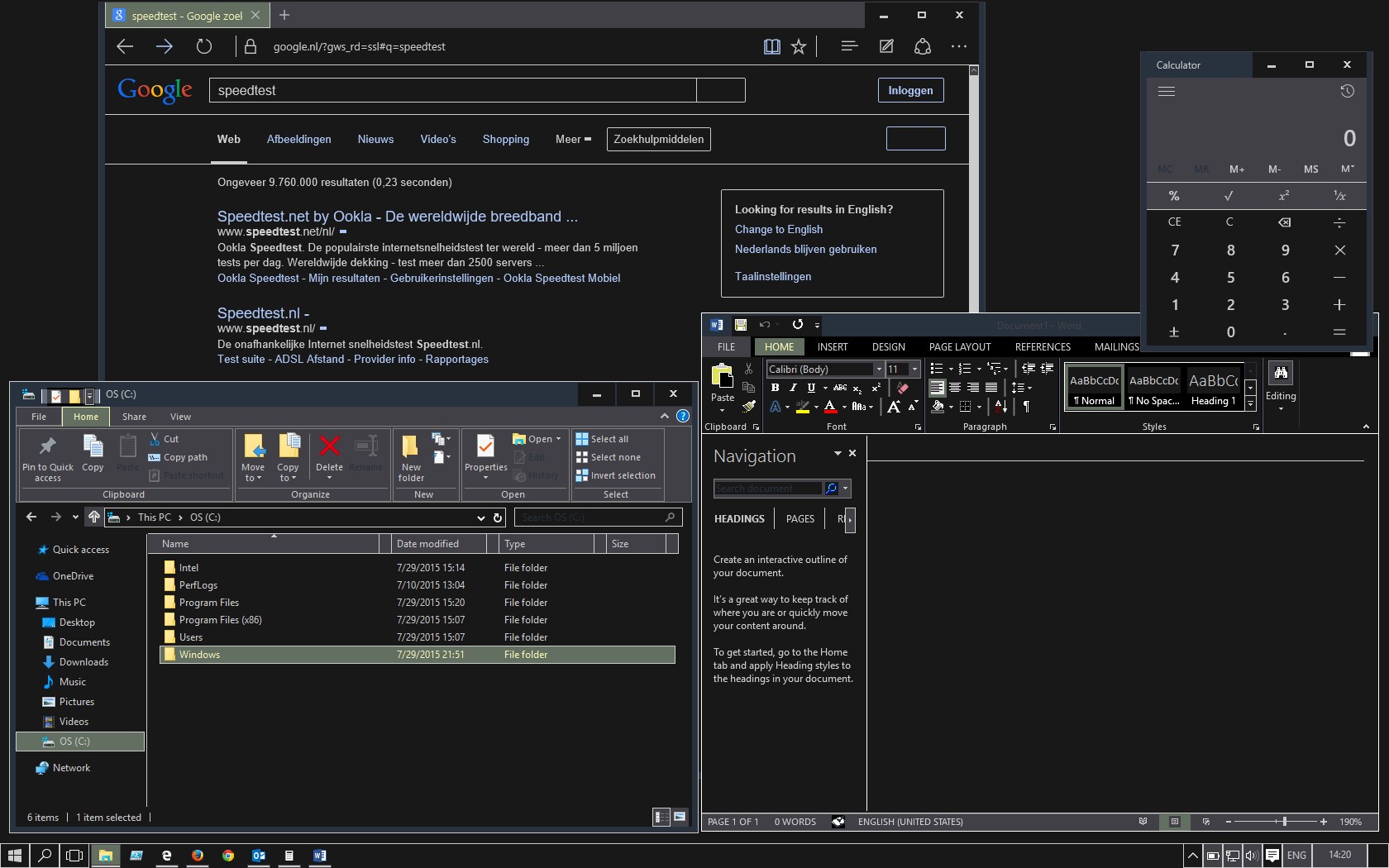 MSA High Contrast Dark Theme for Windows10 by eluinstra on DeviantArt