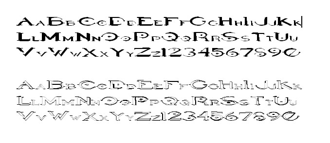 Halo Text Font