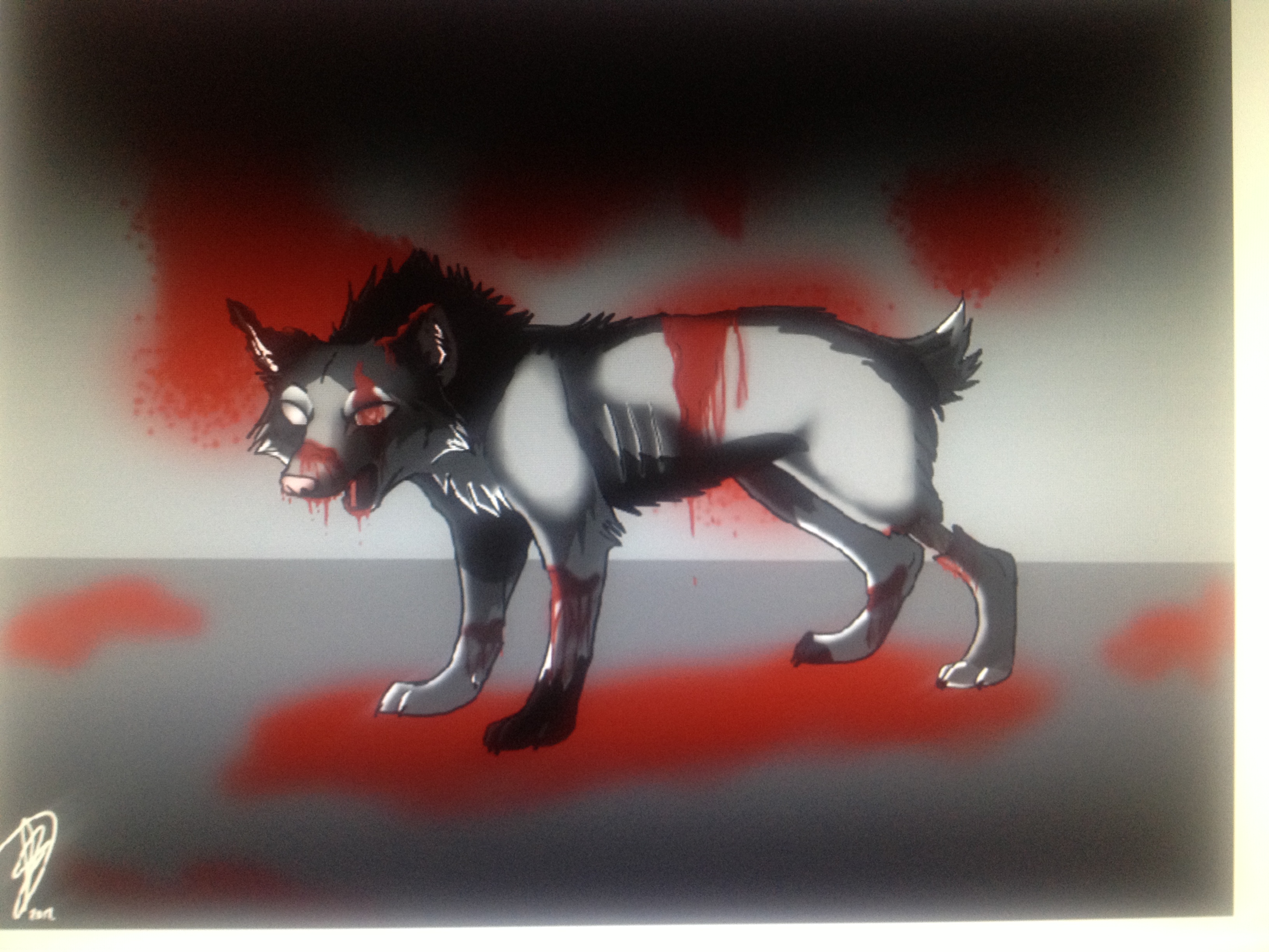 zombie wolf by feathertail151 on DeviantArt