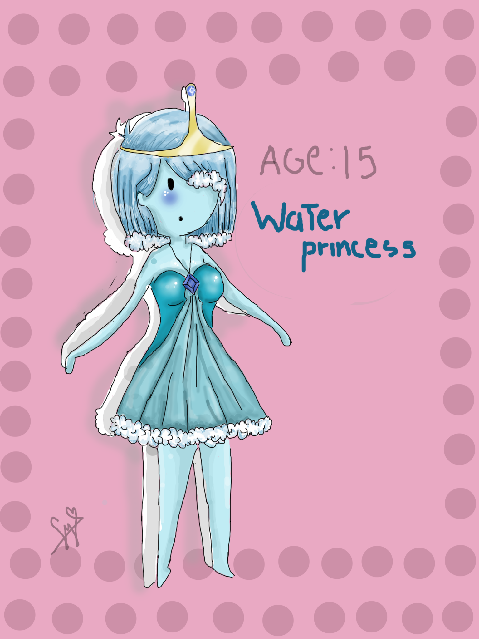 Water princess :3 by Ranny-Corn on DeviantArt