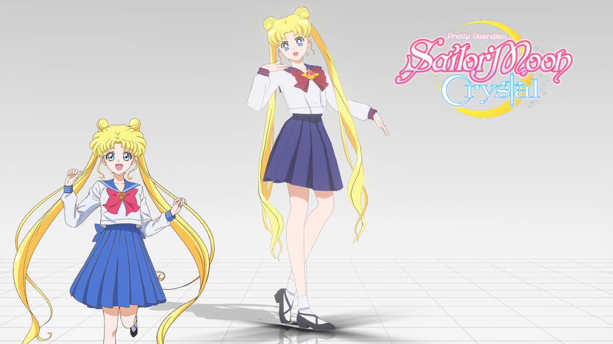 [MMD] School Usagi DL by LeomarieMMD on DeviantArt