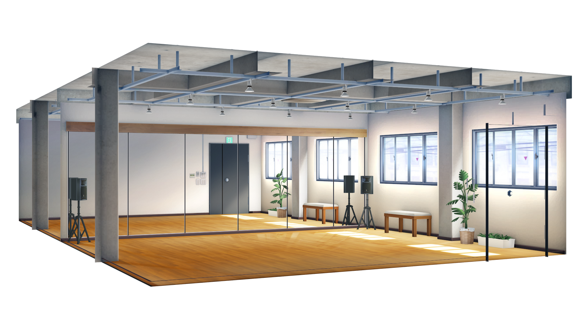 [MMD IM@S] Dance practice Stage DL by LeomarieMMD on DeviantArt