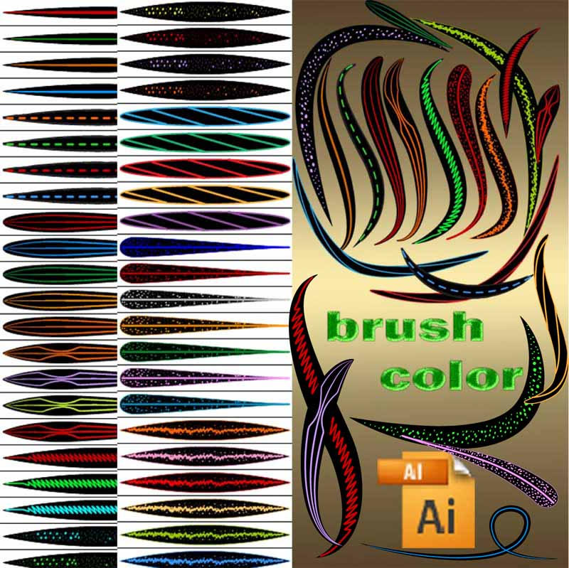 color brushes by roula33 on DeviantArt