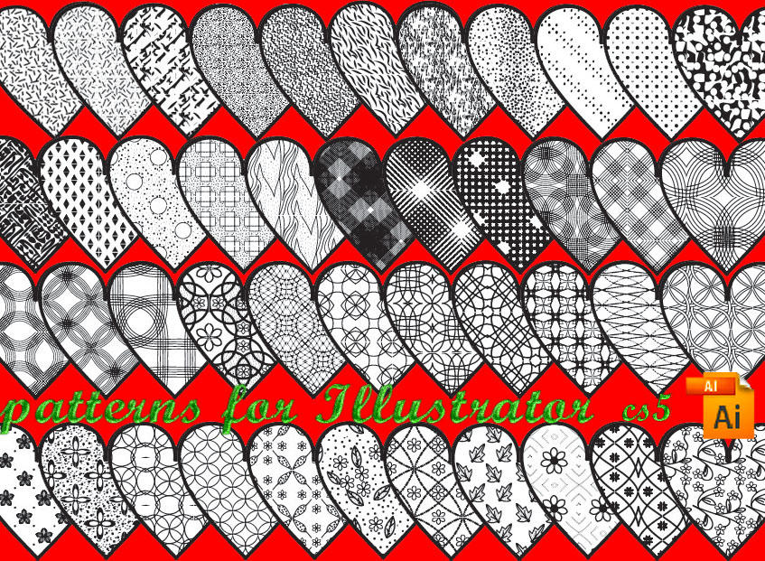 patterns ai cs5 by roula33 on DeviantArt