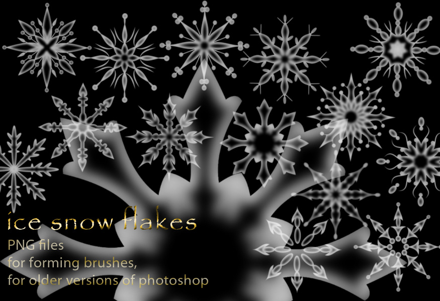 Ice Snow Flakes -1 by roula33 on DeviantArt