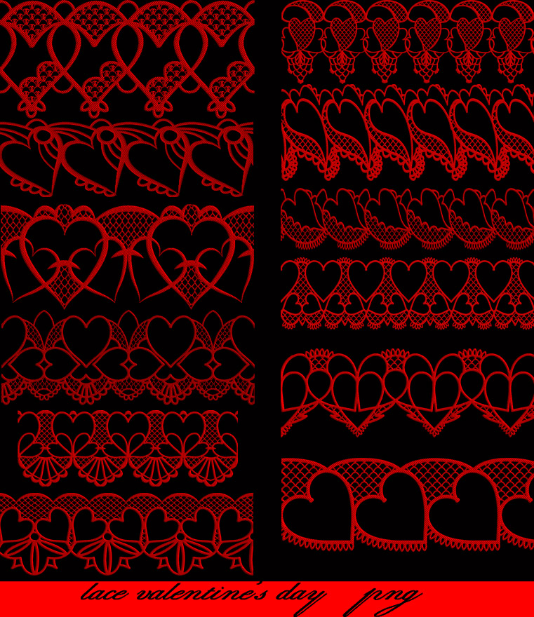 Valentine's day lace png by roula33 on DeviantArt