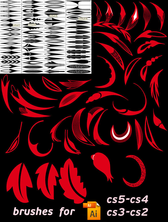 brushes Illustrator by roula33 on DeviantArt