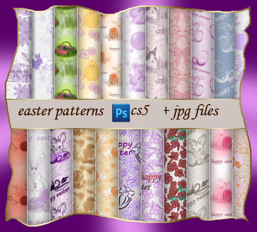Easter Patterns by roula33 on DeviantArt