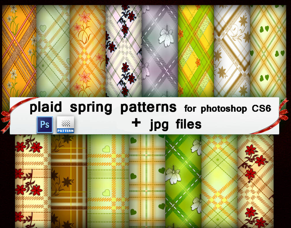 Plaid Spring Patterns by roula33 on DeviantArt