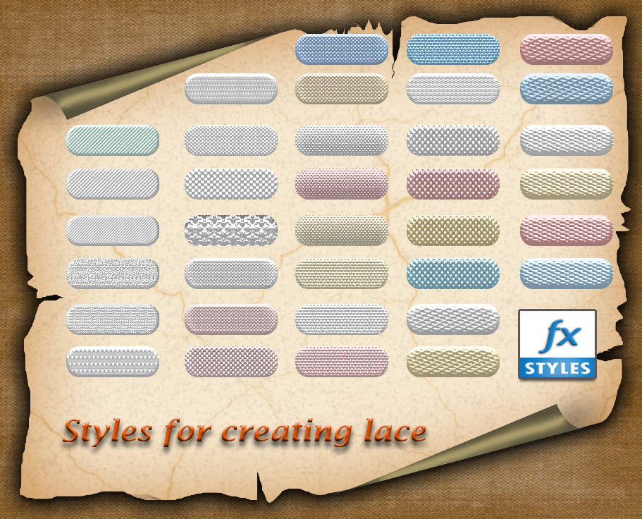 Styles for creating lace by roula33 on DeviantArt