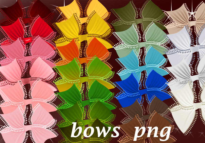 Bows Png by roula33 on DeviantArt