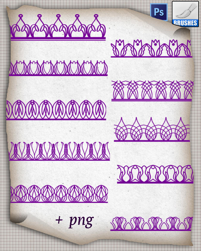 Borders Brush by roula33 on DeviantArt