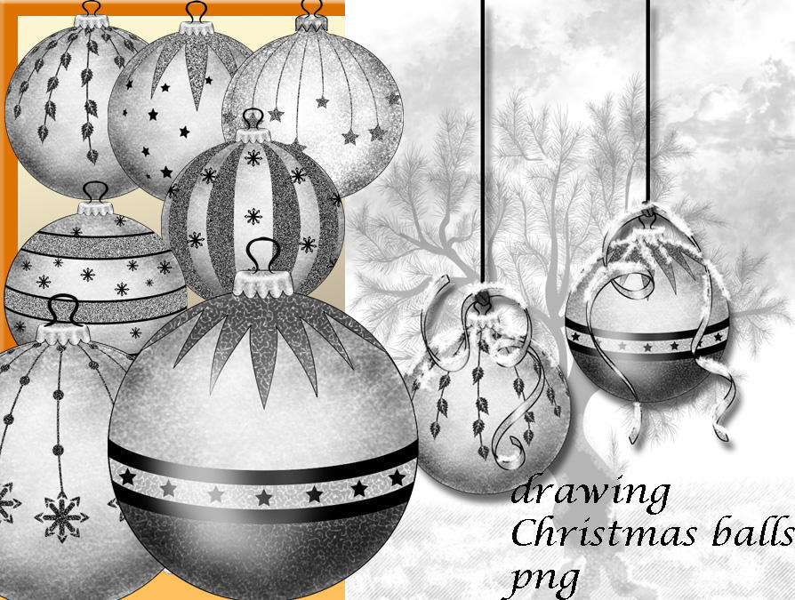 drawing Christmas balls by roula33 on DeviantArt