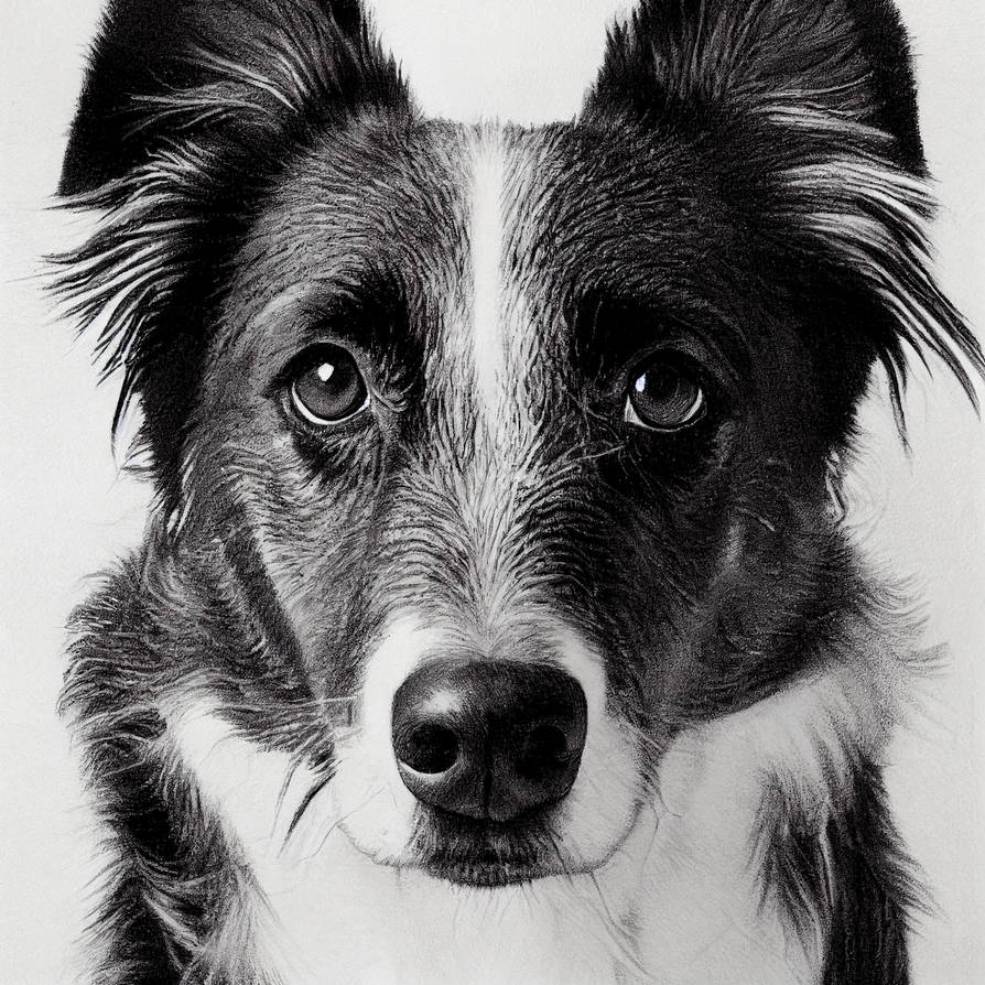 Brindle Border Collie by gdoto on DeviantArt