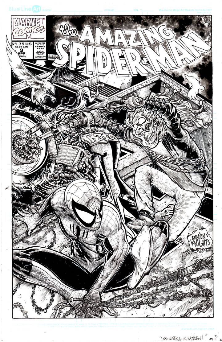 Spiderman v Ghost Rider by Hellhound30x on DeviantArt