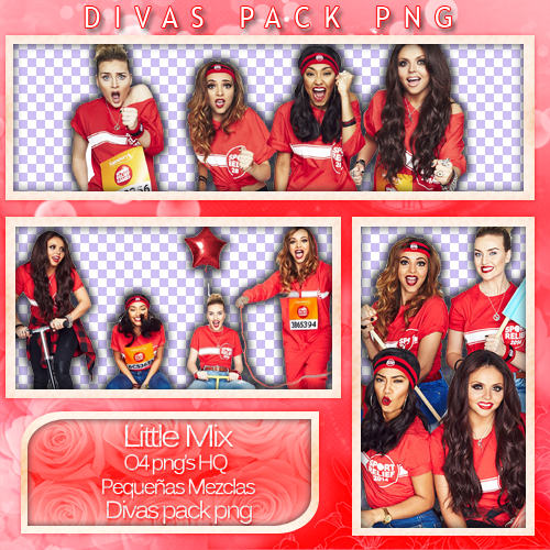 Divas Pack Png - Little Mix by KellyKellyBoy on DeviantArt