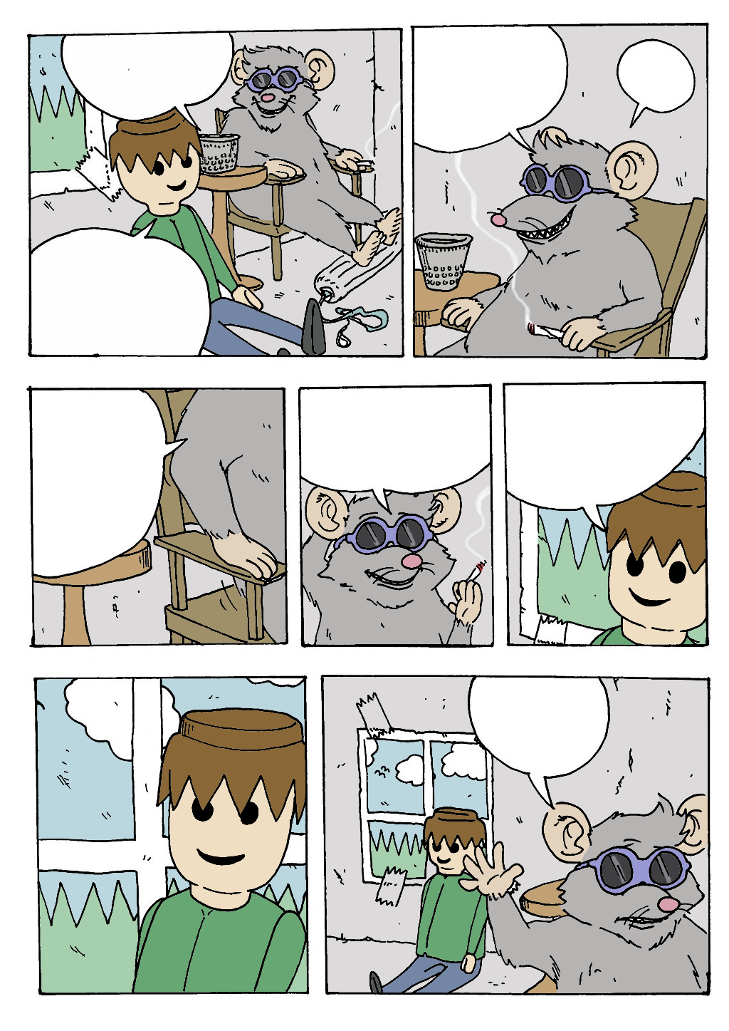 Rat comic by pfendino on DeviantArt