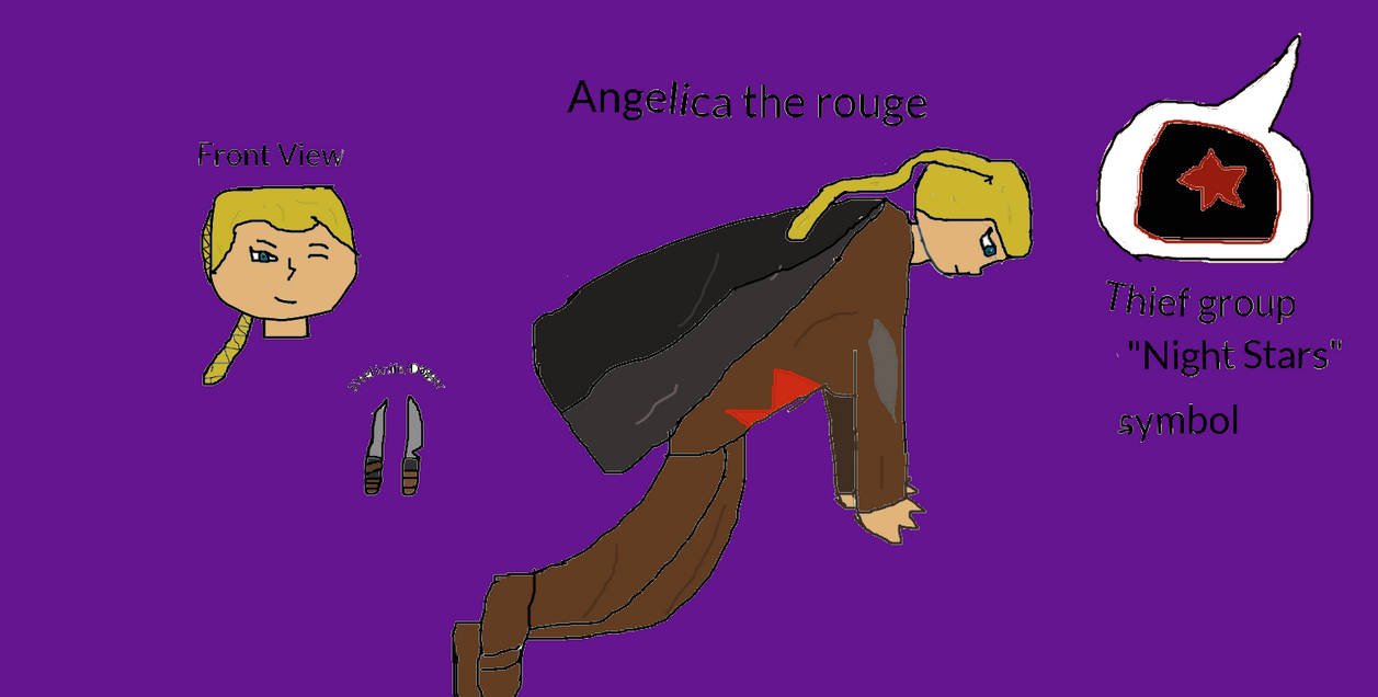 Angelica the Rouge. OC gladiator by ShadyCopper on DeviantArt