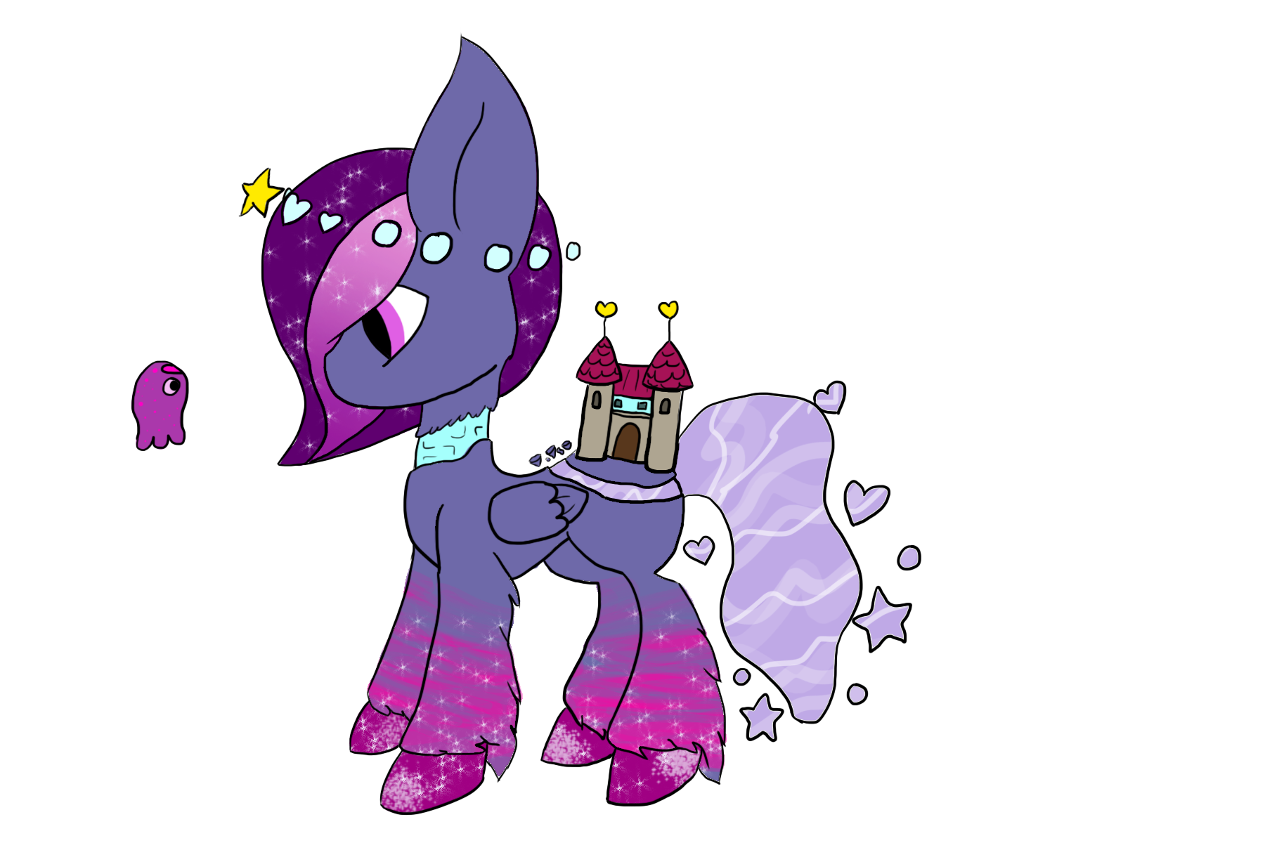 castle pony Space Romance by themoosewhisperer on DeviantArt
