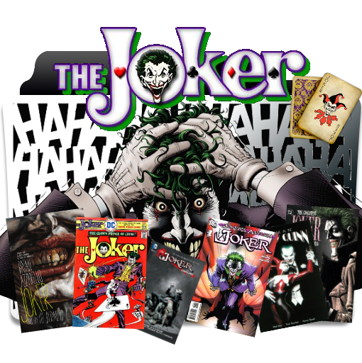 The Joker Comics Books Folder Icon by MrTrashNinja on DeviantArt