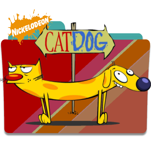 CatDog Folder Icon by MrTrashNinja on DeviantArt