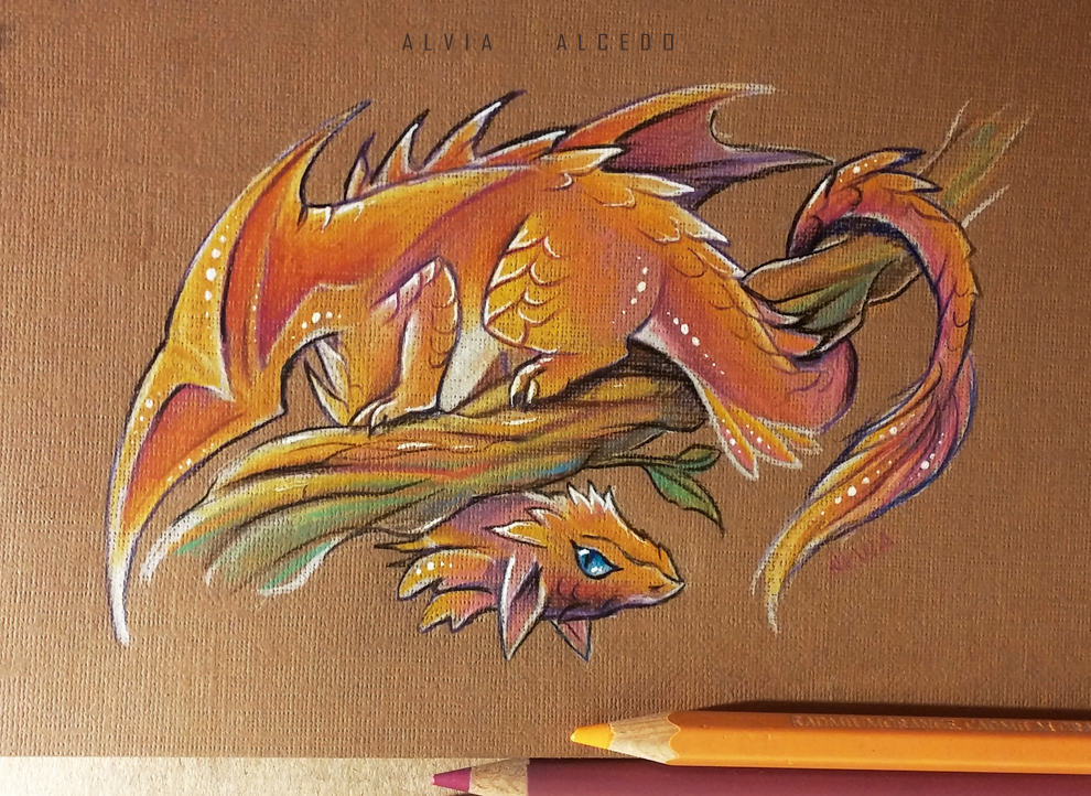 Playful dragon by AlviaAlcedo on DeviantArt