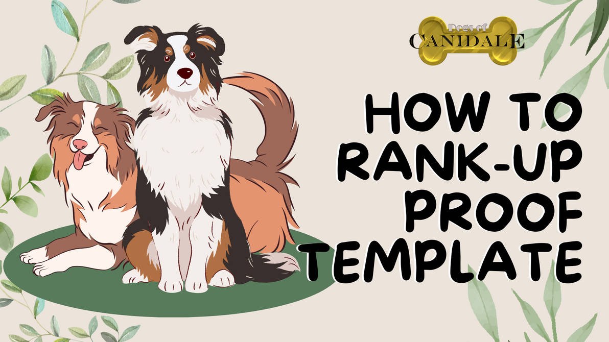 DoC | How To Rank-Up Proof Template by Banshee-e on DeviantArt