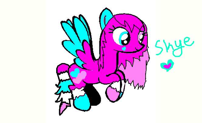 Skye little pony :3 by SkylarKittyArtist on DeviantArt