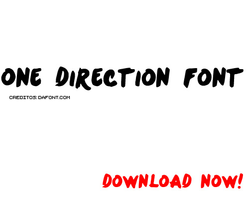 One Direction Font by GhostOfLoveEditions on DeviantArt