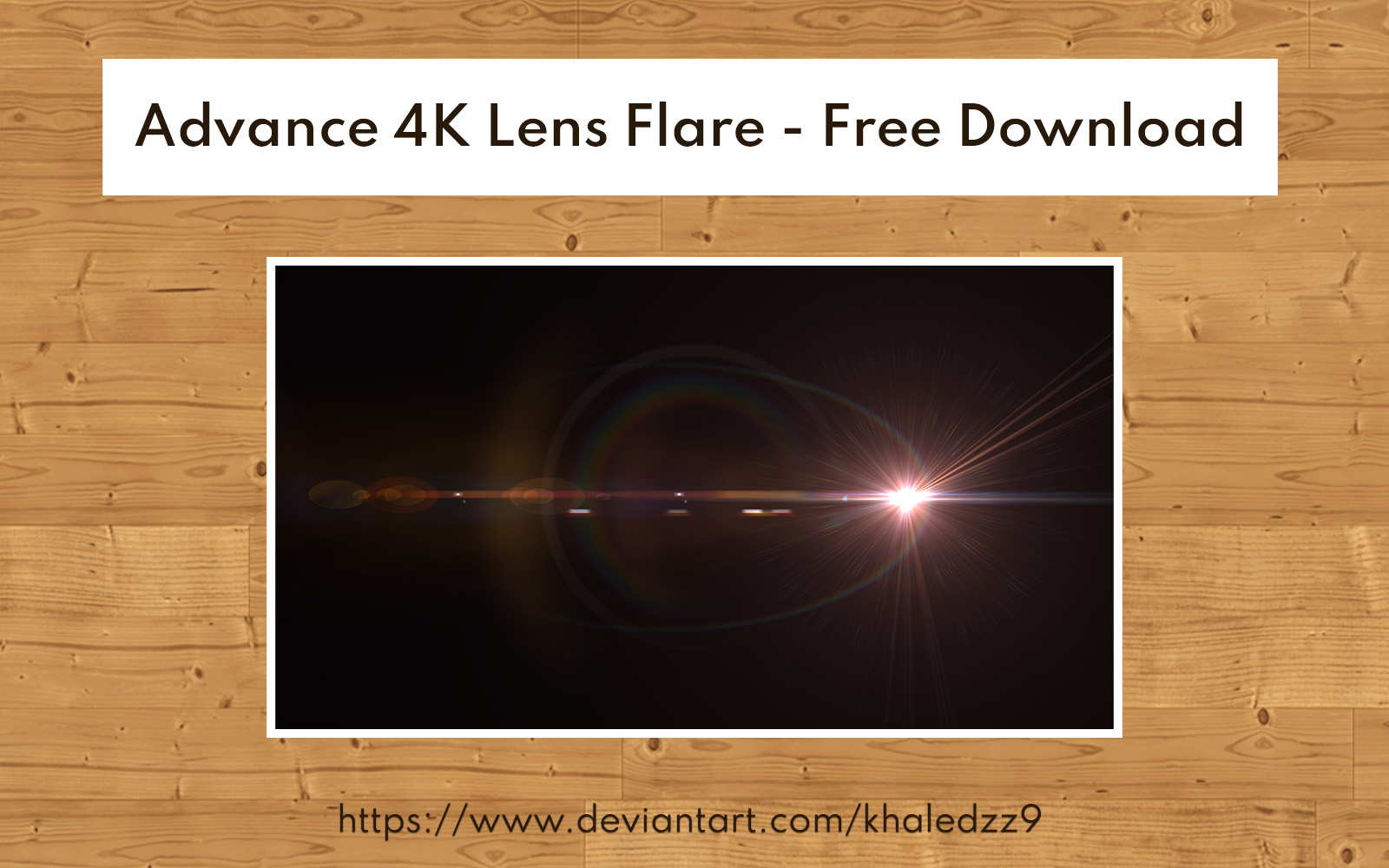 Advance 4K Lens Flares by khaledzz9 on DeviantArt