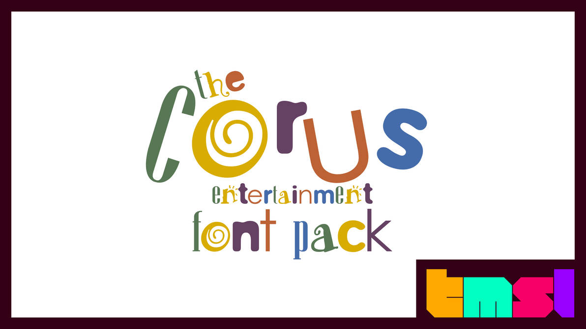 the corus entertainment font pack by carlborn on DeviantArt