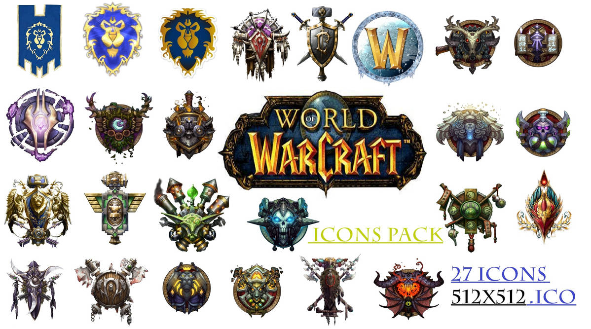 Wow icon pack by mrmatutegd on DeviantArt